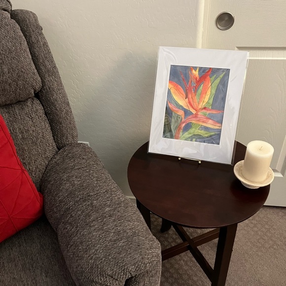 Art | Watercolor Botanical Wall Art Plant Leaves Painting Framed In ...